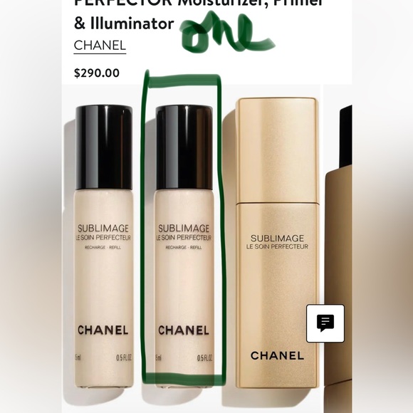 CHANEL | Makeup | Chanel Sublimage Le Soin Perfector Moisturizer Primer ...